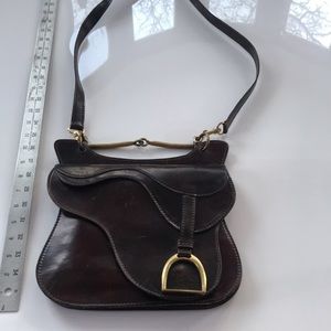 Bags | Vintage Leather Saddle Bag | Poshmark